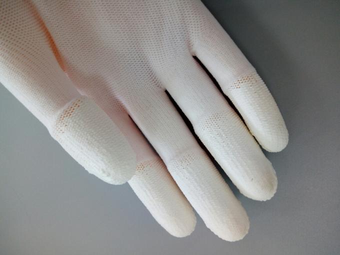 Anti Static ESD Gloves Finger Tip Coatings With Carbon Filament S - XL