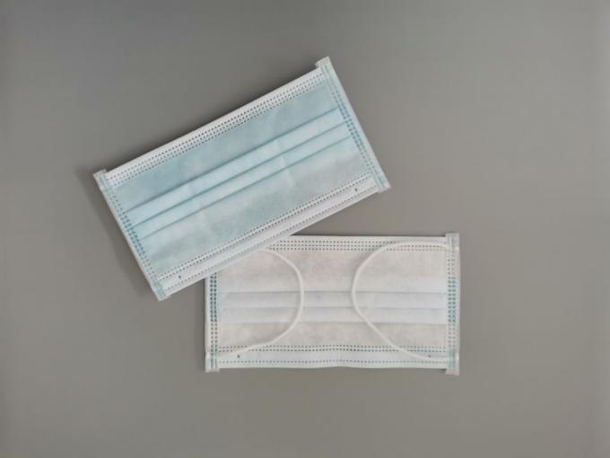 Medical Disposable Ear Loop Surgical Face Mask 3- Ply 50 Pcs / Box CE ...