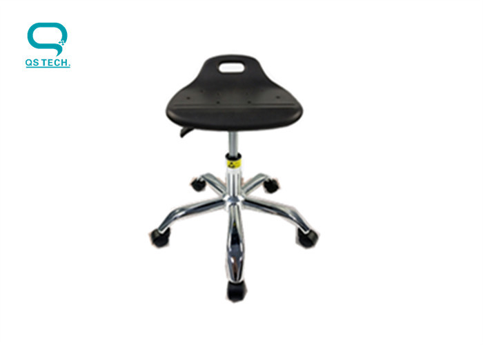 PU Leather Cleanroom ESD Chairs Anti Static Adjustable Rotary Clean ...