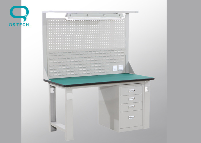 Customized Size Clean Room Accessories Anti Static Desk 670-1120mm Height