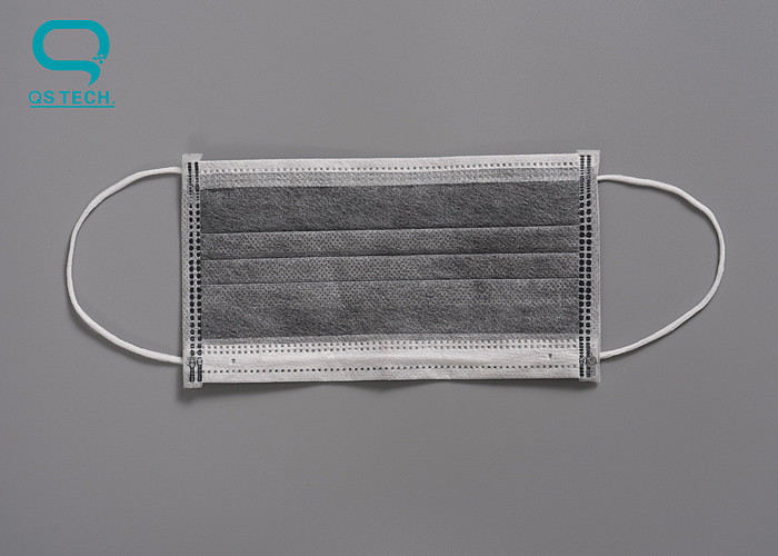 Custom Disposable Face Mask Activated Carbon Dust Mask For Food Industry